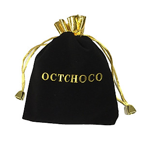 OCTCHOCO Minimalist Gold Metal Coil Upper Arm Cuff Open Arm Bracelet Armlet Armband Bangle for Women Dia 3.7" (Gold)