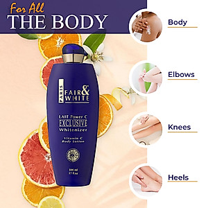 FAIR & WHITE Exclusive Body Lotion with Pure Vitamin C, 500ml / 17fl.oz
