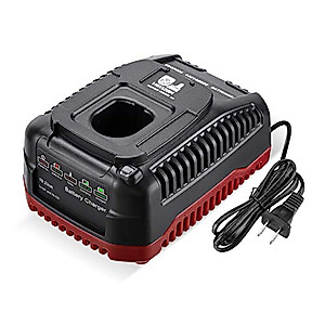 Powerextra 19.2V C3 Battery Charger for Craftsman 19.2V Lithium-ion & NI-CD Battery 11375 11376 130279005 315.PP2011 315.PP2010 Upgraded Dual Chemistry Charger
