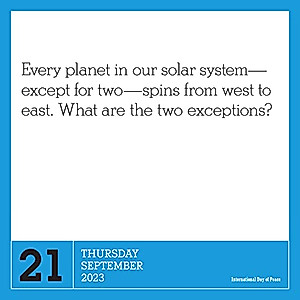 365 Days of Amazing Trivia! Page-A-Day Calendar 2023: The World's Bestselling Trivia Calendar