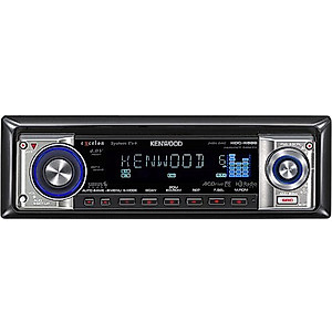 Kenwood KDC-X589 4V Preout CD Receiver with MP3/WMA/AAC Playback