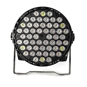 RustyVioum 8pcs Stage Light, 54 x 3W RGBW DMX LED Par DJ Stage Lighting, DJ Disco Club Party Show Lamp for Home Party Wedding