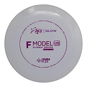 Prodigy Discs Ace Line Glow DuraFlex F Model US Fairway Driver Golf Disc [Colors May Vary] - 170-176g