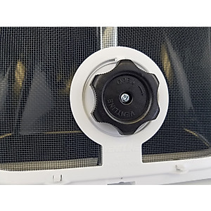 Ventline RV Roof Vent Smoke w/ 12 Volt Fan, Putty & Screws