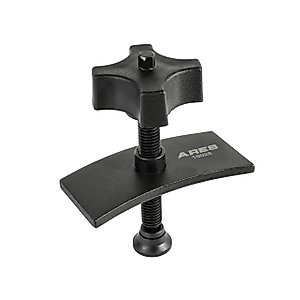 ARES 18028 - Heavy Duty Brake Pad Spreader - Built-in Comfort Tightening Knob - Heavy-Duty Steel Construction - Solid Steel Swivel Joint for Precise and Even Compression