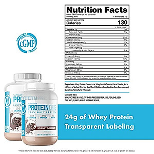 NutraOne ProteinOne Whey Protein Promote Recovery and Build Muscle with a Protein Shake Powder for Men & Women (Cookies & Cream, 2 LB)