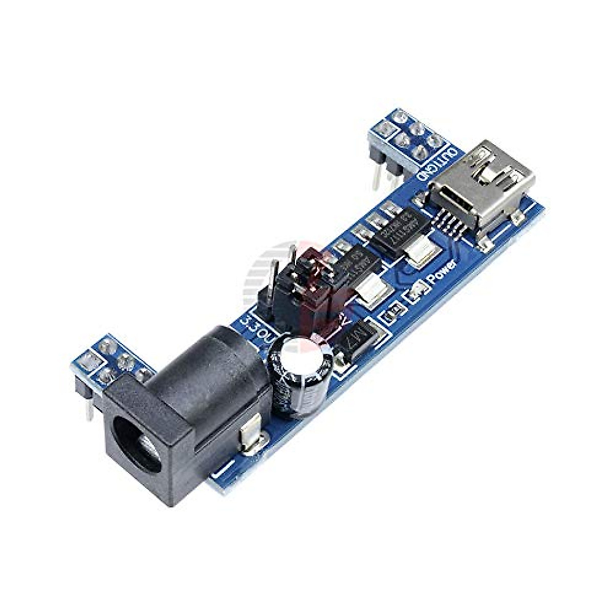 MB102 Breadboard Power Supply Module Mini USB 3.3V 5V Solderless Bread Board Protoboard Power for Arduino