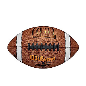 Wilson GST Composite Football - Official Size, Tan