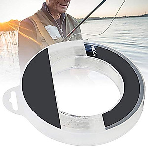 Keenso Sea Fishing Line, 100M Nylon UV Resistant White Transparent Fish Wire, Fishing Accessory (14#) Other Fishing Tools and Accessories