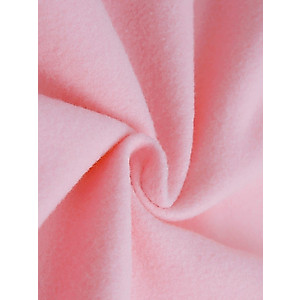 SHENHE Women's Slogan Letter Print Long Sleeve Hooded Sweatshirt Pullover Hoodie Tops Light Pink S