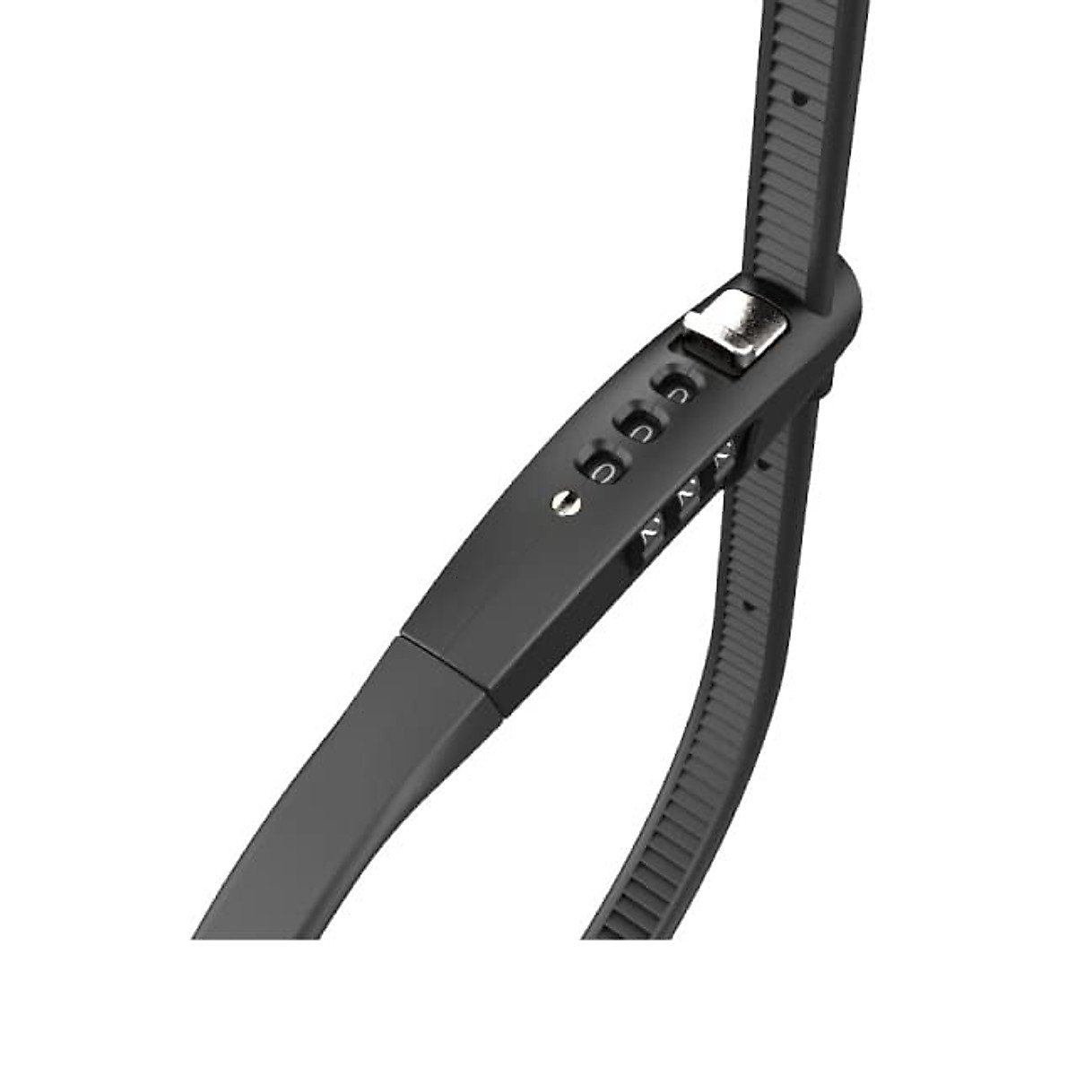 18” Zip Combination Keyless Cable Lock Lightweight Bike/Scooter/Luggage Lock Item Bike Lock (1)