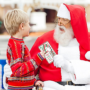 Sacubee 30 Pcs Christmas Lip Balms Bulk Xmas Lip Balm Honey Flavored 5 Styles Holiday Party Treat Goodie Bags Stuffers Small Gifts for Kids Women Men