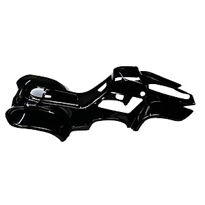 1-Piece Body Plastic Fender for IceBear Coolster 3050 Taotao Chinese Peace SunL MotoTec Kids ATV Quad 110cc (Black)