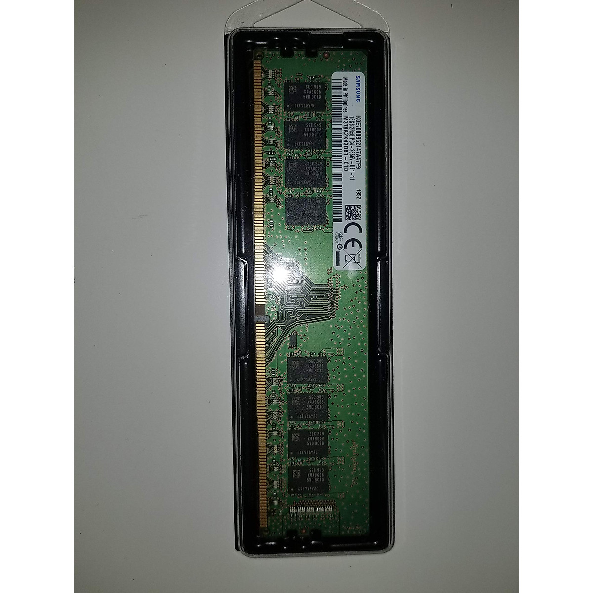 SAMSUNG 16GB DDR4 PC4-21300 2666MHz 288 PIN UDIMM 1.2V CL 19 Desktop ram Memory Module M378A2K43DB1-CTD 5th Generation