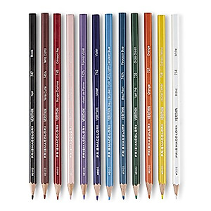 Prismacolor Premier Verithin Colored Pencils, Adult Coloring, 36 Pack
