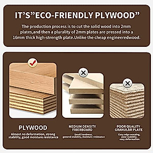 Voohek Bathroom Vanity Set, Cabinet & Sink Combo, for Apartment Dorm, Kitchen, Home Office, 30 Inch (Side Storage), Brown Oak