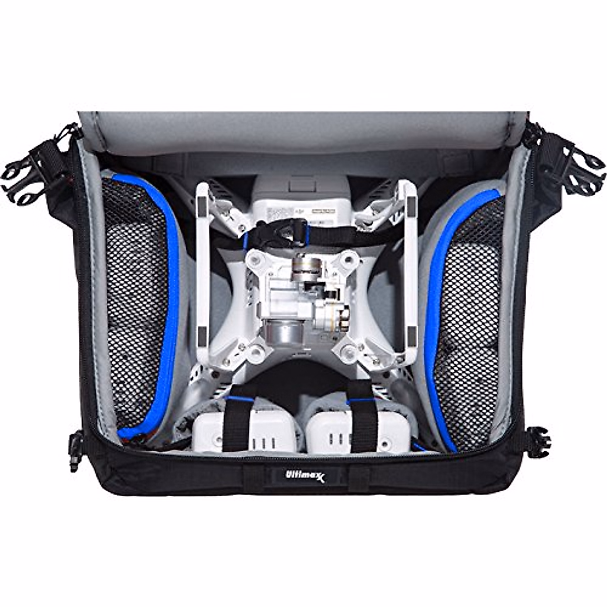 Ultimaxx Backpack for DJI Quadcopter Drones: Phantom 2, 3 (Pro, Adv, Standard, 4K), Phantom 4 RTK, P4 Multispectral, Mavic 3 (Pro, T, Enterprise, M), Matrice 30 & 350.