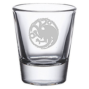 GoT - Four Houses Etched Shot Glasses