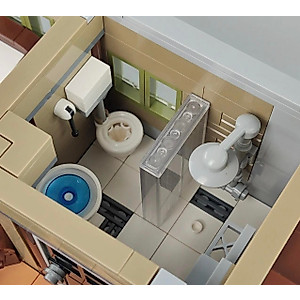 General Jim's New York Sanctorum Sanctum - Magic Library Santuary Modular City Bulding Blocks Set | Compatible with Lego City Sets and All Major Brands