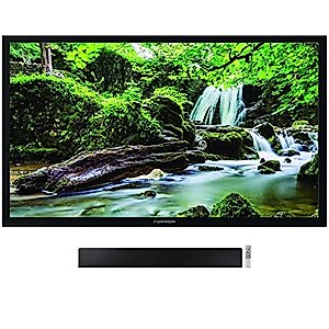Furrion Aurora 43-inch Full Shade Outdoor TV Weatherproof, 4K UHD HDR LED Outdoor Television with a Samsung HW-LST70T 3.0 Channel The Terrace Soundbar (2021)