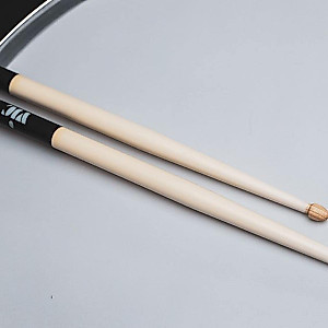 Signature Series Amir "Questlove" Thompson Hickory Wood Tip Drumsticks Black VicGrip
