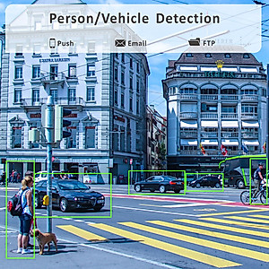 Inwerang 5MP 2.5'' PoE PTZ IP Camera with Mic/Audio, IP Dome Security Camera Outdoor, Waterproof IP66, 2.8mm Lens, 60ft IR Night Vision, Pan 0~355° Tilt 0~90°