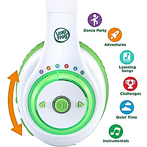 Wireless Bluetooth Over-Ear Headphones - Built-in Music Fun Task Book Reading Learning & Education -10w Charger for Kids Boys & Girls LeaPods Max
