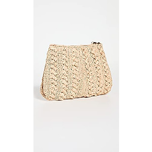 Mar Y Sol Women's Ivy Clutch, Natural, Tan, One Size