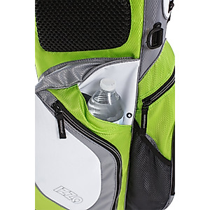 IZZO Golf Lite Grey/Lime/White Walking Ultra Light Perfect with Dual Straps for Easy to Carry Golf Bag