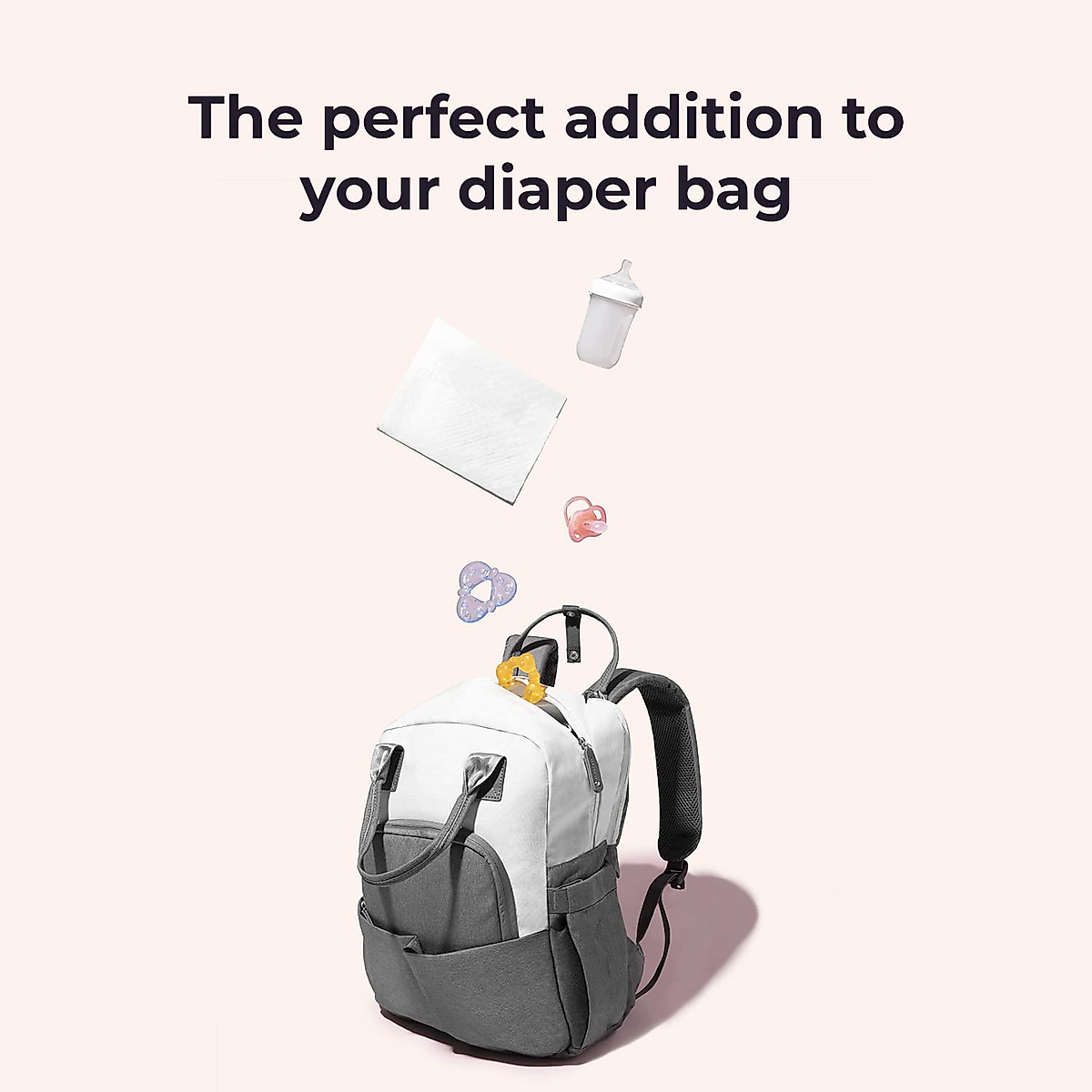 Peekapoo - Disposable Changing Pad Liners (50 Pack) Super Soft, Ultra Absorbent & Waterproof - Covers Any Surface for Mess Free Baby Diaper Changes