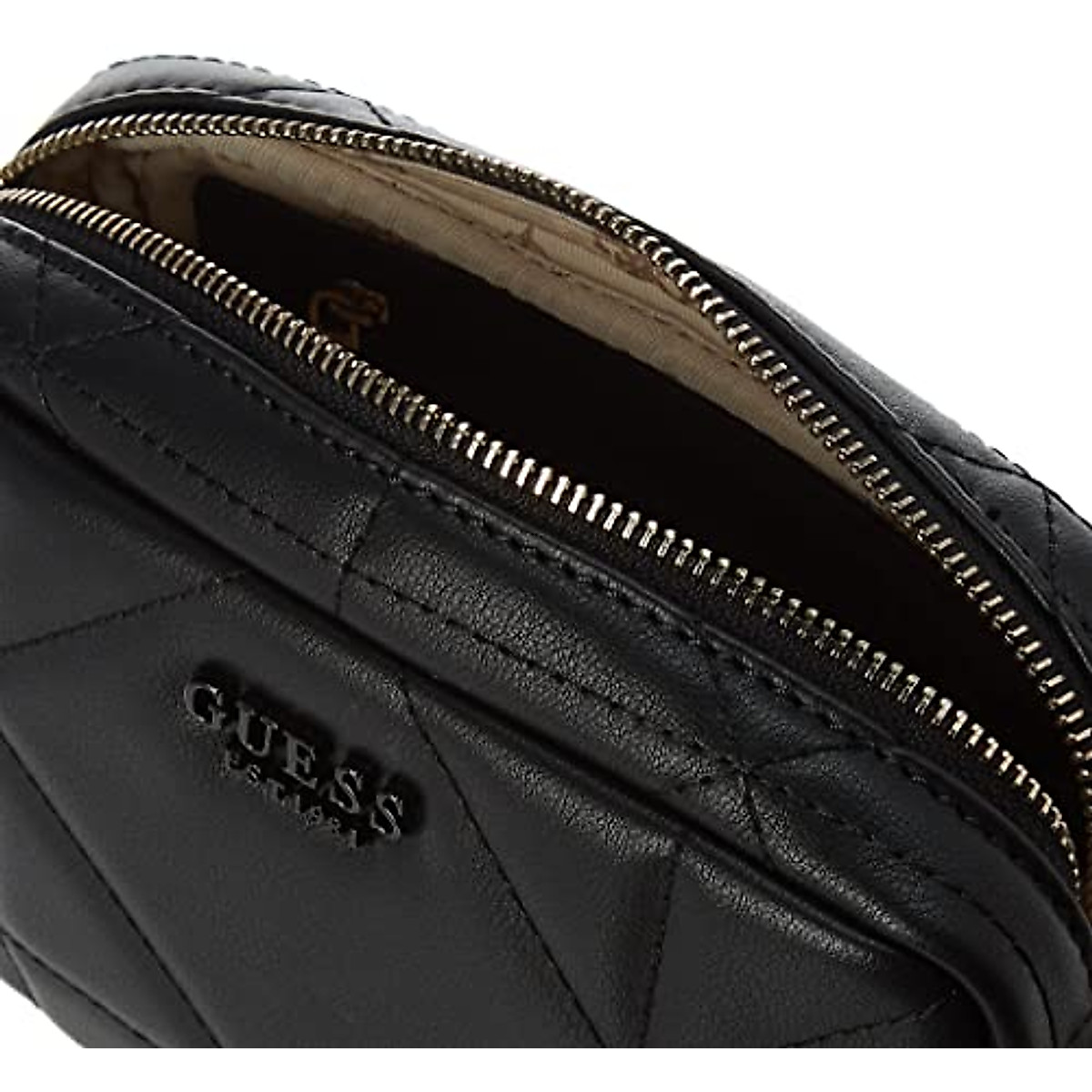 GUESS Womens Ellery Crossbody Camera Bag, Black, One Size US
