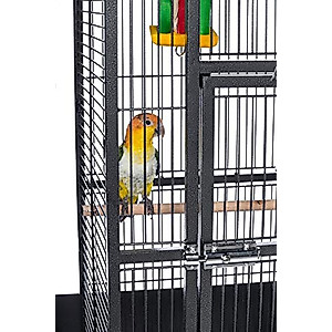 Prevue Pet Products 34511 Dometop Bird Cage, Small, Black Hammertone