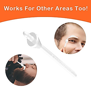 120g Charmonic Nose Hair Waxing Kit with 30 Applicators, Quick and Painless Removal for Men and Women, Enough for 15-20 Uses