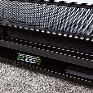 X Rocker Basecamp Gaming Bed Frame, with Rotating TV Mount, Storage, Metal Mesh Frame, 2111101, 80.63" x 37.68" x 42.8", Twin Size, Black