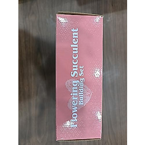 MOONTOY Succulents Artificial Plants Set Building Blocks Toys, 6 Packs Birthday Gifts for Adults Kids, Succulent Botanical Collection Flower Bouquet Kit Home Office Decor Bonsai Creative Gift (521PCS)