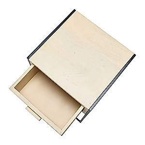 Creative Co-Op Main + Mesa Natural Cane and Mango Wood Small 1-Drawer Square End Table or Night Stand with Cane Drawer Front