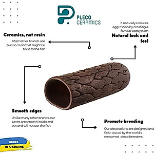 Plecoceramics Pleco breeding Cave Kit 6 pcs Size Small for hypancistrus Zebra L046 bristlenose and Betta Fish