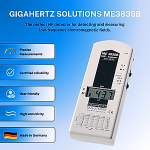 ME3830B - Standard Electromagnetic Field Meter for Low Frequency 16 Hz - 100 kHz