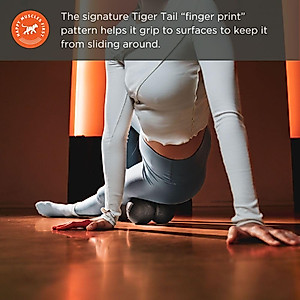 Tiger Tail Tiger Ball Large 8-Inch Peanut Foam Roller Double Ball: Self-Help Body Massage Tool for Trigger Points and Muscle Knots