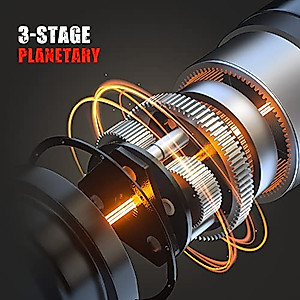 FIERYRED 12V 5500LBS Electric Winch with Synthetic Rope, Wireless Remote Control Winch for ATV, UTV,Truck, Off Road Trailer,3 Colours Clutch Knob Wired Anailable