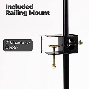 Dusq | 4-in-1 Outdoor Mosquito Torches with Table Top Stands and Deck Mounts and Metal Poles | Great For Tiki Parties | Use with Regular or Citronella Torch Oil (4-Pack, Copper)