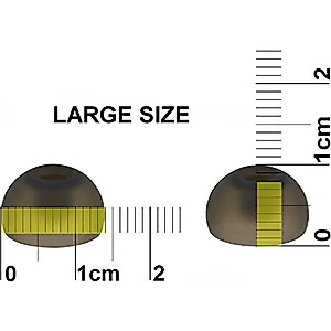 12pcs (TRS-B) 4S / 4M / 4L Replacement Set Ear Adapters Ear Tips Earbuds Compatible with Sol Republic AMPS, AMPS HD, Jax, Shadow and Relays Sport Wireless In-Ear Earphones