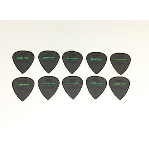 Pickboy Edge, Sharp Tip, Carbon/Nylon, 0.75mm, 10 picks
