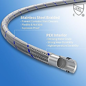 RUMOSE 8 inch Widespread Matte Black Bathroom Faucets for Sink 3 Hole Brass 2 Handle Lavatory Square Faucet Modern rv Bathroom Faucets