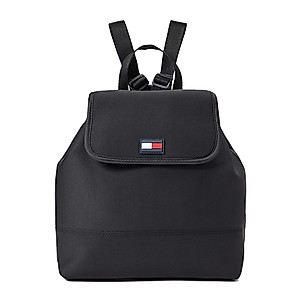 Tommy Hilfiger Ricky II Flap Backpack Neoprene Black One Size