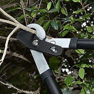 Bypass Lopper with Compound Action, 30 Inch Tree Trimmer, Hand Loppers with 1.75" Cutting Capacity Tree Pruner Chops Thick Branches with Ease, a02