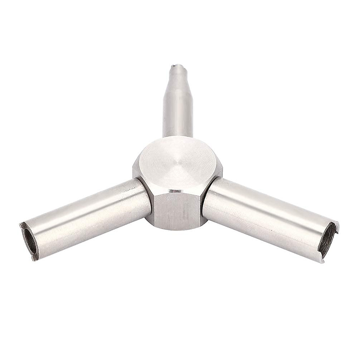 Jadeshay Element Valve Key, Airsoft KSC WA Gas Magazine Charging Valve Removal Tool, Stainless Steel, Smooth Handling, Universal Compatibility & Easy Maintenance