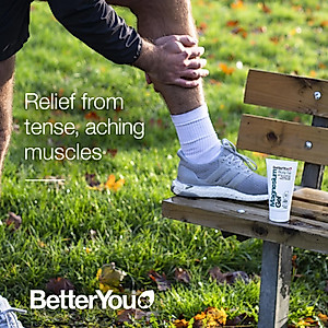 BetterYou Magnesium Gel - Relaxing Muscle Rub - Topical Magnesium for Effective Absorption - Tense Joint Support and Sore Muscle Relief - 5.07 oz