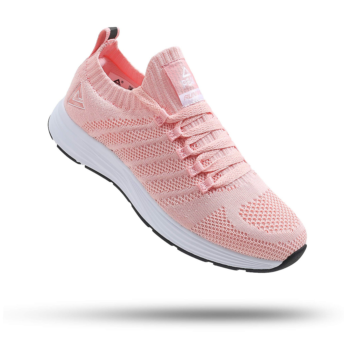 PEAK Womens Lightweight Walking Shoes - Comfortable Slip-on Sneakers for Running, Tennis, Gym, Casual Workout