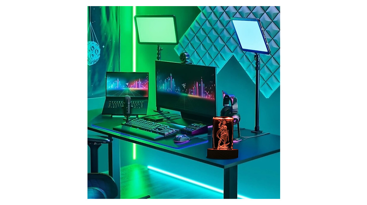 SUPIA Valorant 3D Crystal Figure - RGBW LED Lighting